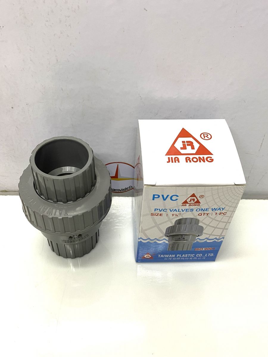 Van 1 chiều 42 nhựa PVC Jiarong - V1C42